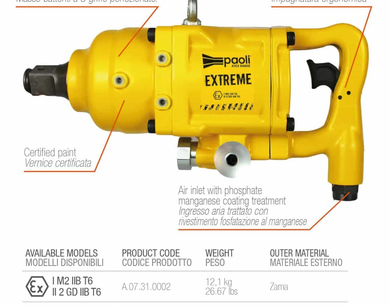 DP 362 BG ATEX • Egytorc