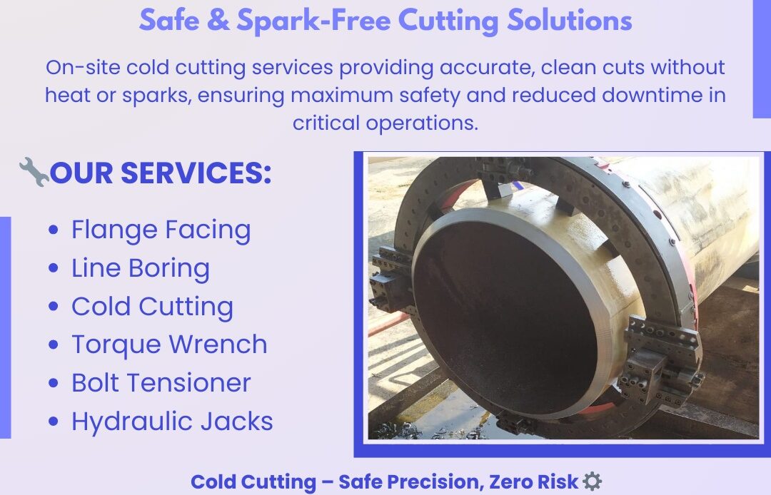 Egytorc – Cold Cutting – On-Site Machining • Egytorc